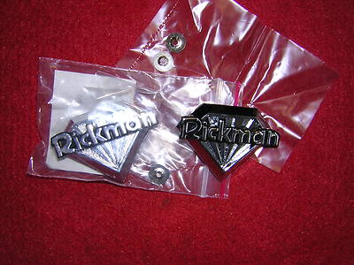 Rickman Badge x 2. ABS Chrome. Genuine New,(b | eBay