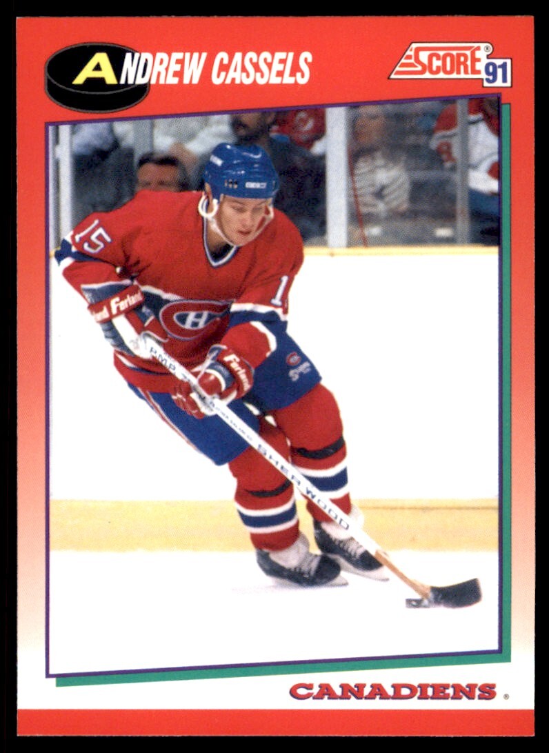 1991-92 Score Canadian Andrew Cassels #238 | eBay