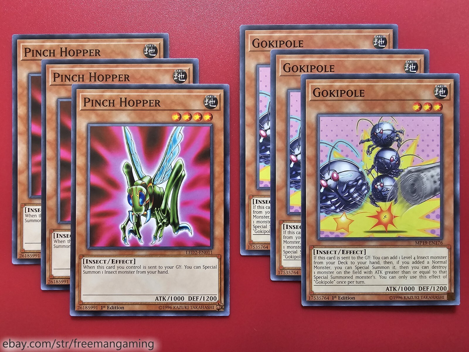 Yugioh Weevil Underwood Deck 41 Cards Ultimate Great Moth Insect Queen ...