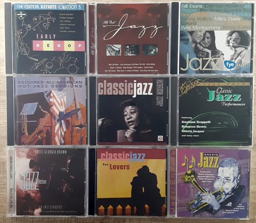 Live Jazz CD lot x 9 Art Blakey Dizzy Gillespie Stan Getz Wynton ...
