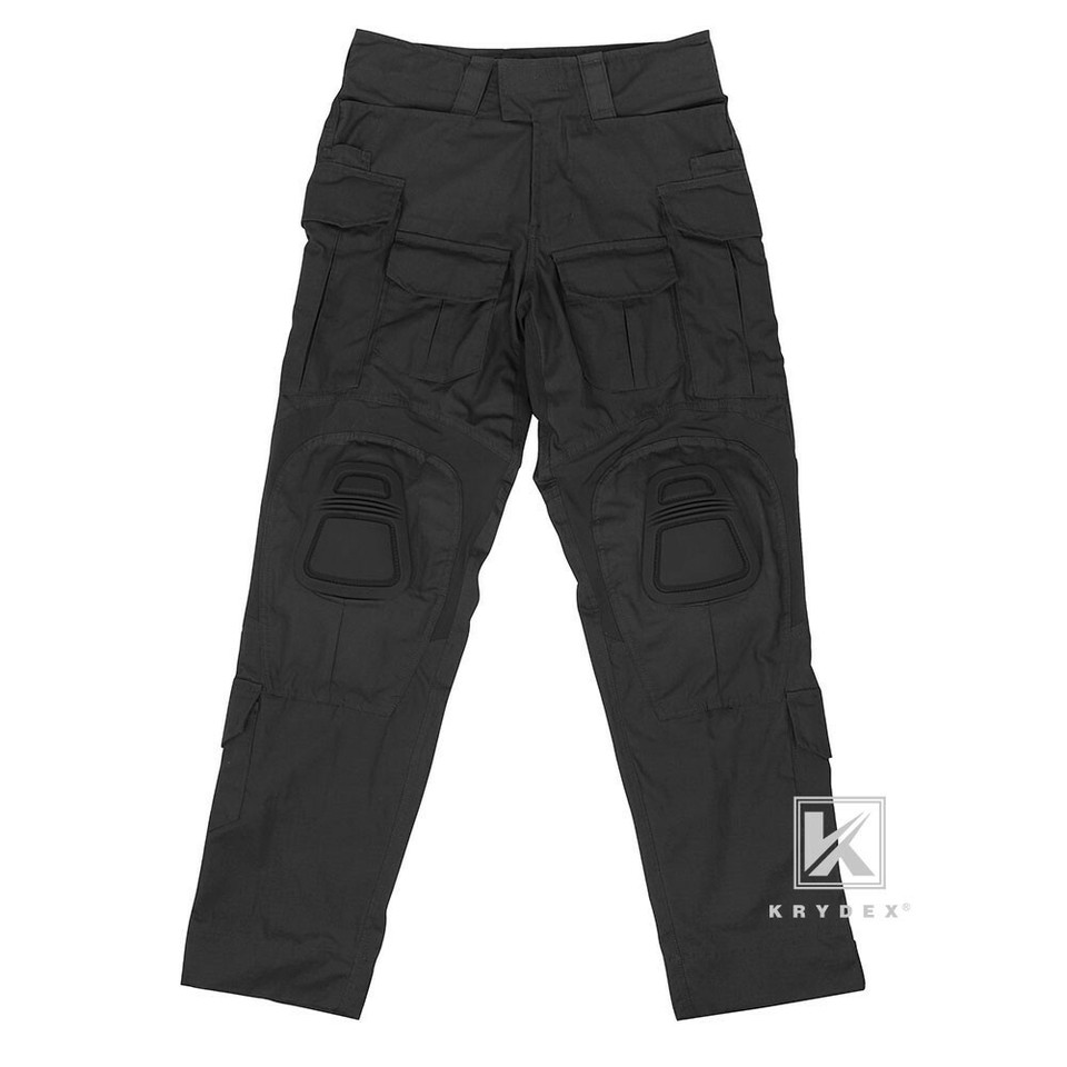 KRYDEX Gen3 Combat Trouser Men Tactical Pants Knee Pads Army Paintball ...