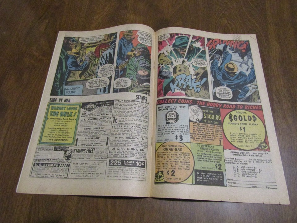 Captain America #124 126 127 Colon art Lee story Lot of 3 Marvel Comics ...