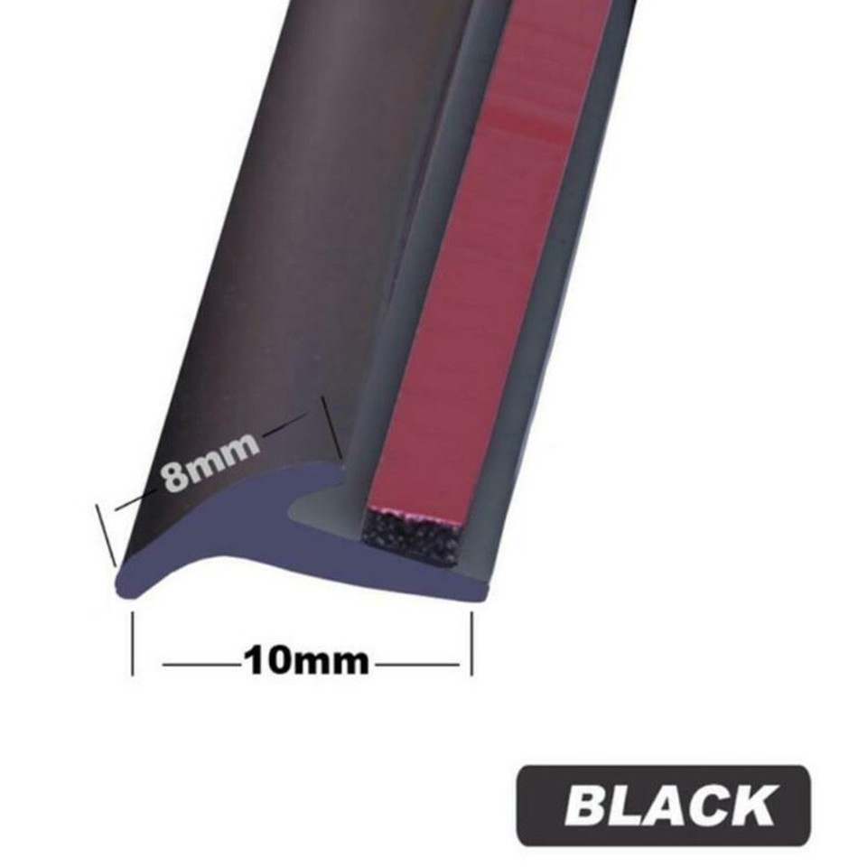 2M Car Door Boot Edge Protector Strip Trim 8MM*10MM Guard Seal Rubber ...