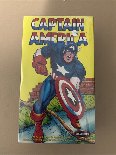 CAPTAIN AMERICA MODEL KIT - 1:8 SCALE POLAR LIGHTS KIT #4104 - 2004 ...
