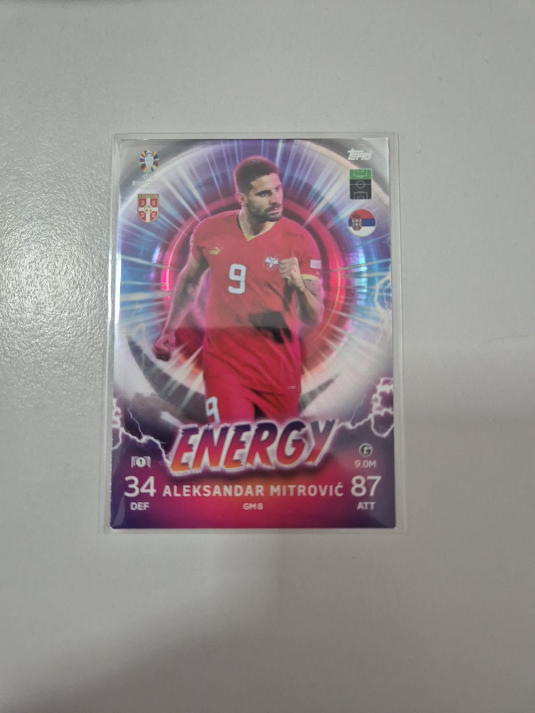 Topps Match Attax Euro 2024 Energy GM 8 Aleksandra Mitrovic | eBay