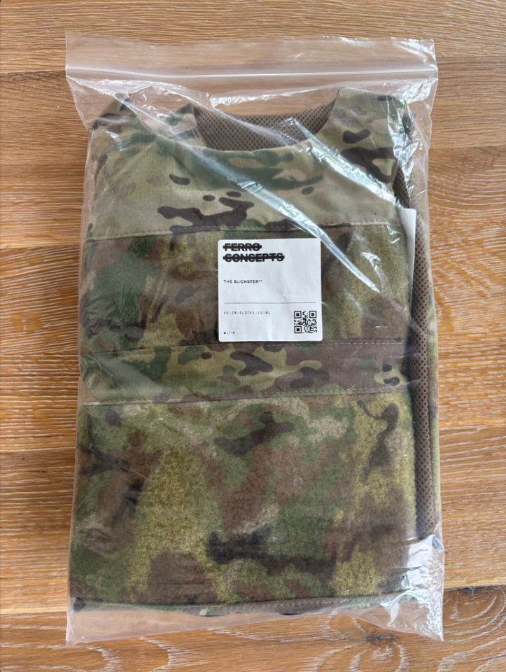 Ferro Concepts SLICKSTER™ Plate Carrier w/ Cummerbund and Side Plate ...