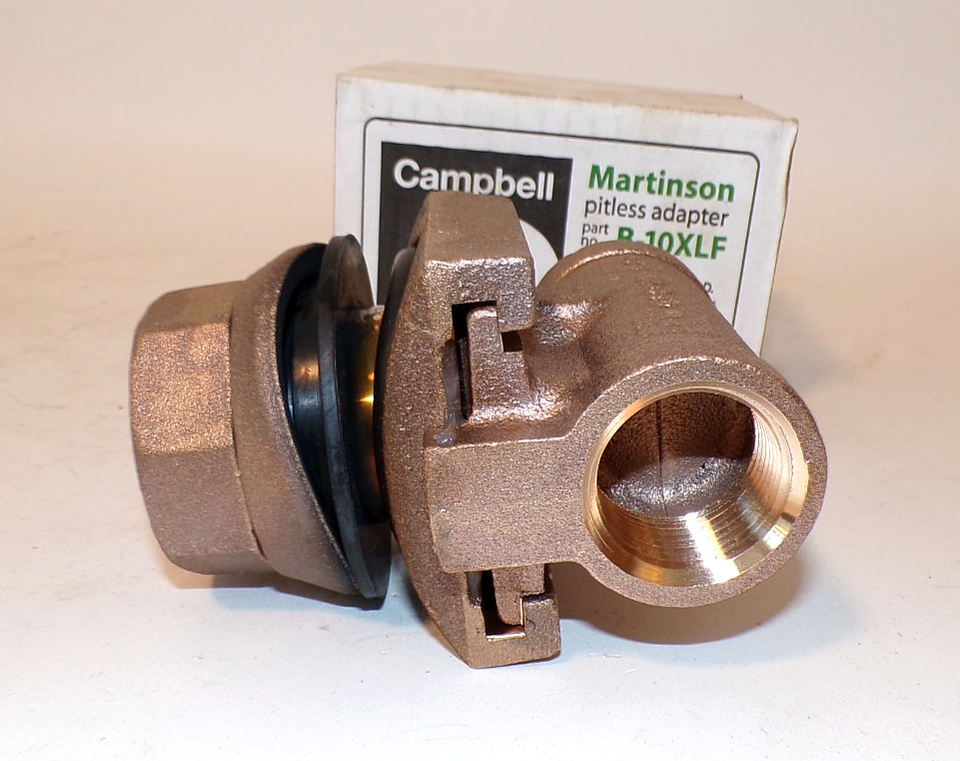 Campbell Martinson Pitless Adapter B-10XLF, 1" Drop Pipe, NEW | eBay