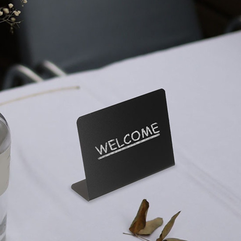 5 Pcs Menu Chalk Board Sign Small Chalkboard Buffet Chalkboards Signs ...