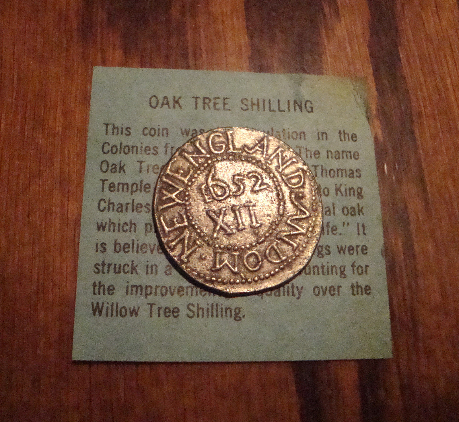 NINE VINTAGE COLONIAL COIN REPLICAS/50 YEAR OLD SET/MADE IN U.S.A ...