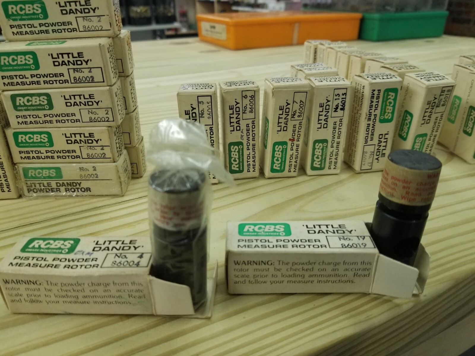 RCBS Little Dandy Pistol Powder Measure Rotor *Your Choice* | eBay