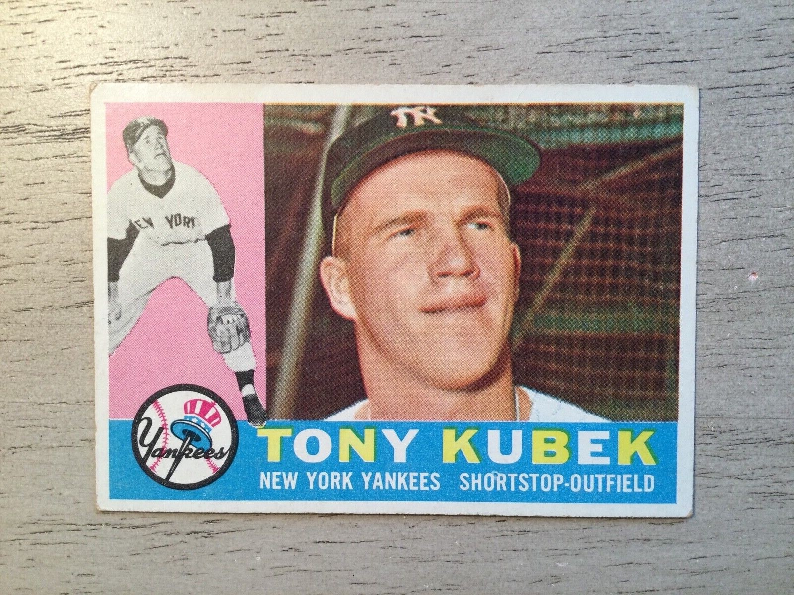 1960 Topps Tony Kubek #83 Yankees VG+ (stain) | eBay