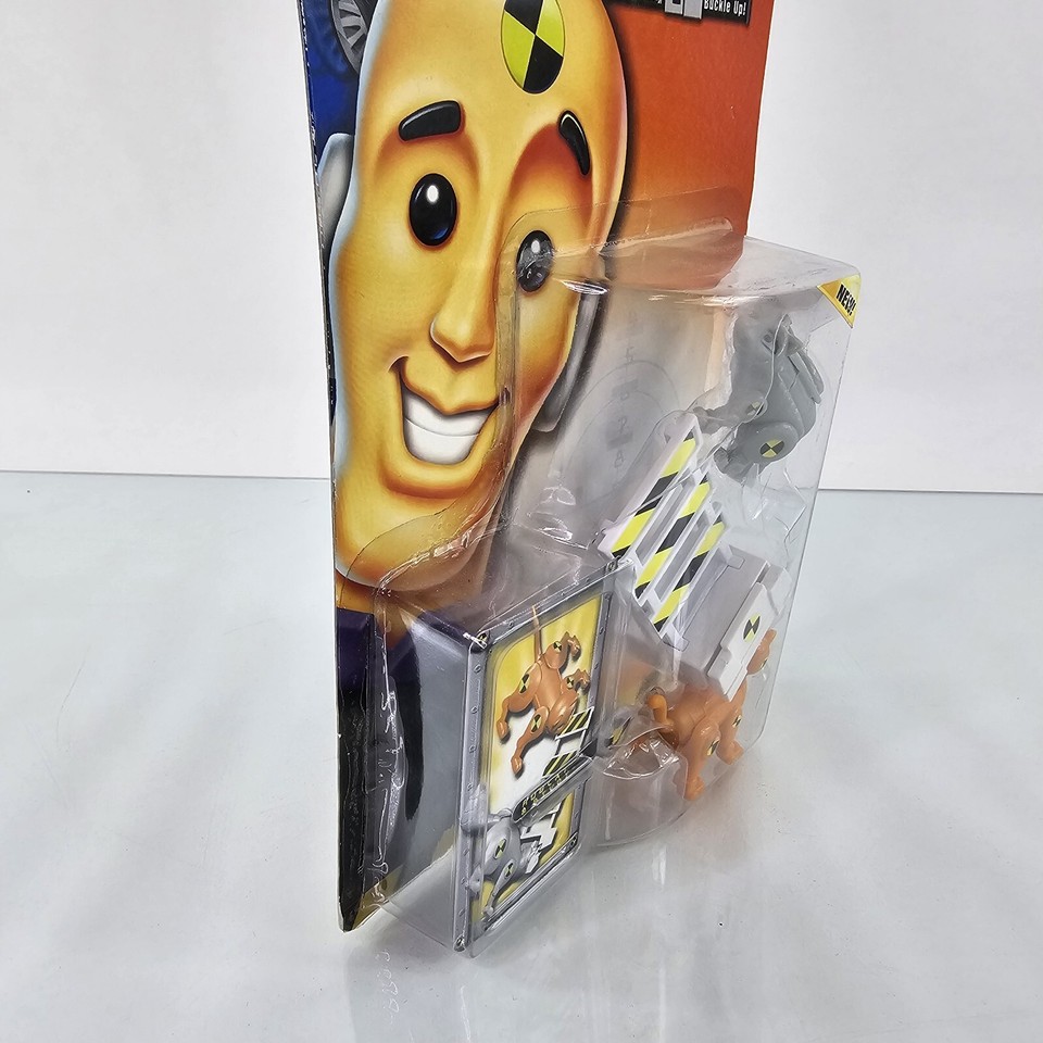 Hot Wheels Crash Test Dummies CATS Hubcat & Divot Figure Set 2004 RARE ...