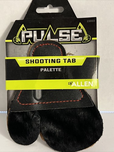 ALLEN Pulse Calf Hair Shooting Finger Tab Palette Black 15003 ...