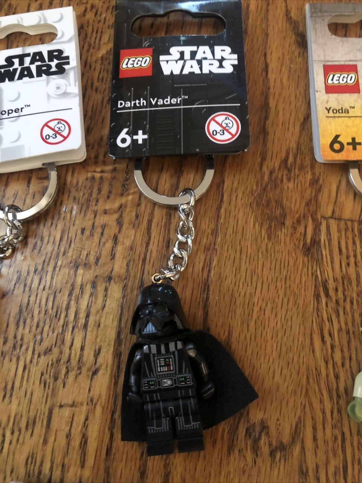 Lego Key Chains Star Wars NWT lot Of 7 Darth Vader Yoda Trooper Shand ...