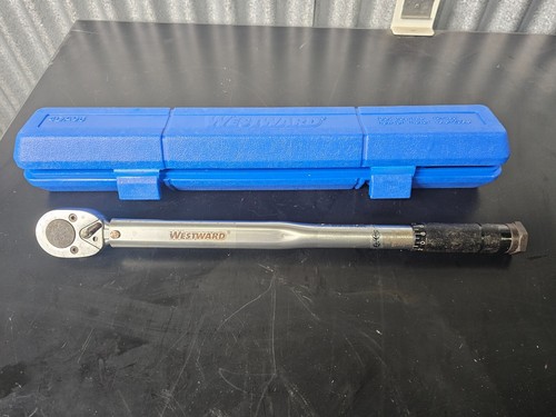 WESTWARD 1/2" DRIVE 10-150 FT-LB TORQUE WRENCH 4DA96 | eBay
