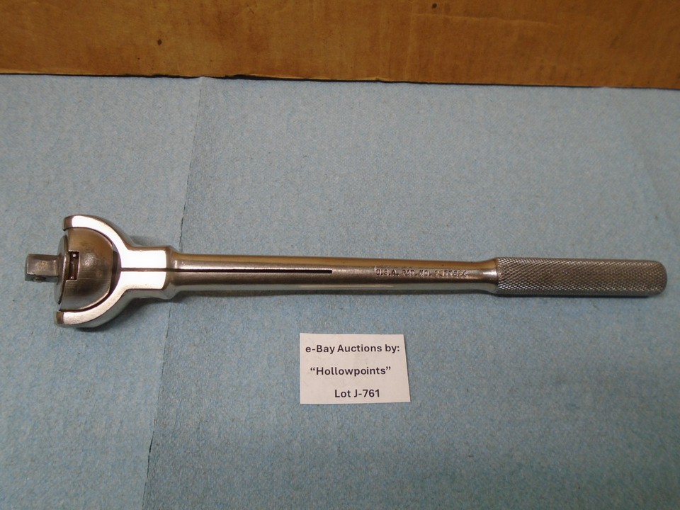S-K Wayne USA 3870 Roto Swivel Head Ratchet 3/8 " drive SK 10-3/4" Long ...