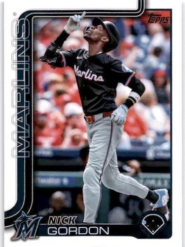 NICK GORDON 2025 Topps Series 1 #57 Miami Marlins | eBay