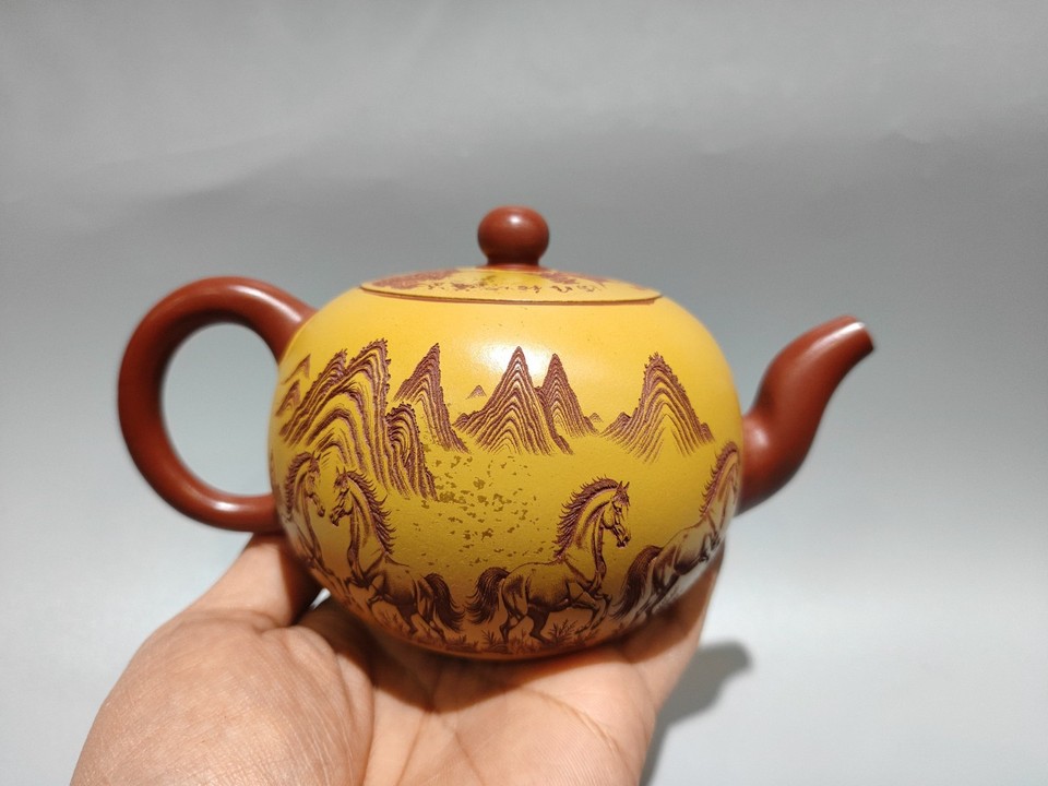 China Yixing Zisha Clay Handmade Exquisite Kung Fu Tea Teapot 品名 ...