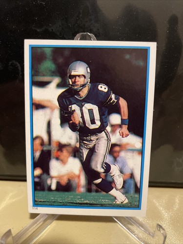 1985 Topps Sticker #114 Seattle Seahawks Steve Largent | eBay