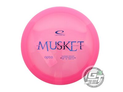 NEW Latitude 64 Opto Musket 174g Pink Blue Foil Fairway Driver Golf ...