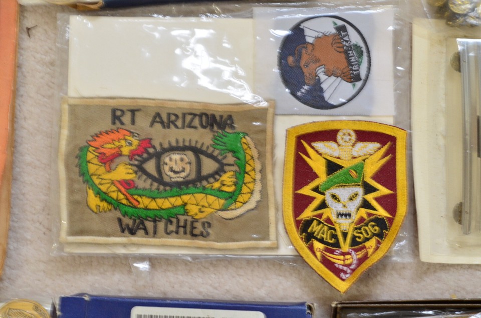 Miscellaneous U.S. Army USMC Military Pins, Ribbons, Medals, Patches | eBay