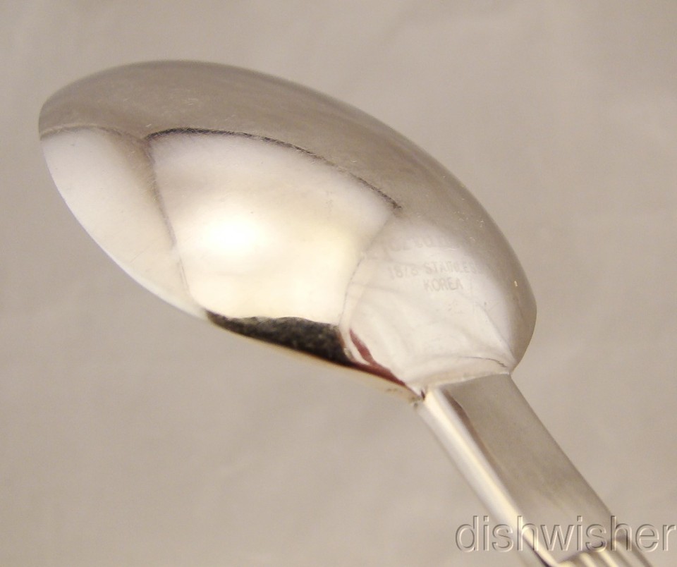 Fortunoff Stainless Steel FTU29 Oval Soup Spoon 7 3/8" | eBay