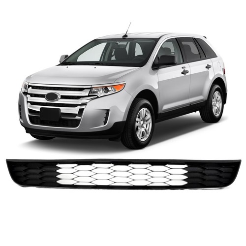 Lower Grille For 2011 2014 Fit Ford Edge Front Bumper Black Insert ...