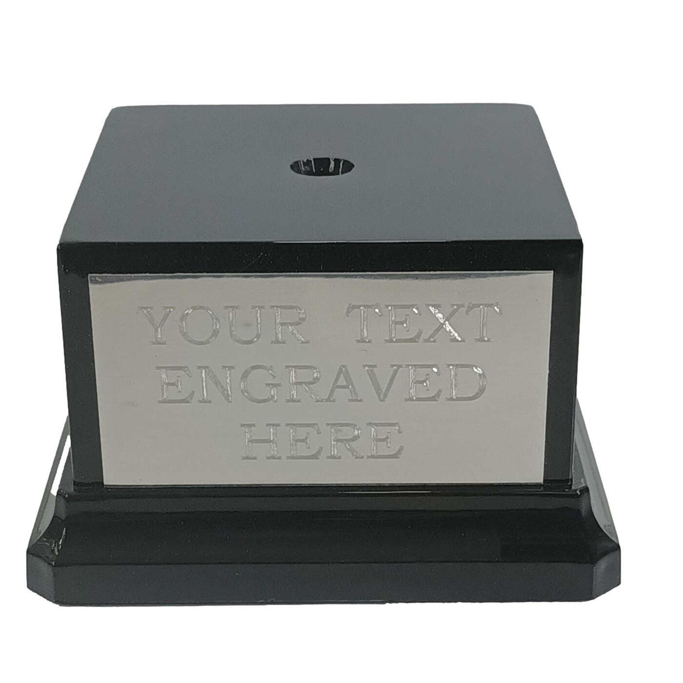 Trophy Base Plinth, Square Black Trophy Base, Ideal For Trophies Models ...