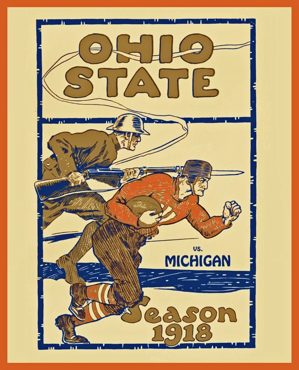 Ohio State Vs Michigan Logo Nick Saban Says Ohio State Fans Need To