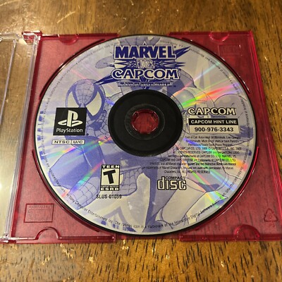 Marvel vs. Capcom: Clash of Super Heroes (PlayStation PS1) Disc Only ...