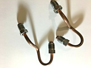 REAR BRAKE PIPES WILL FIT VW Golf MK5/MK6.PASSAT B6.AUDI A3 MK2 FOR TRW ...