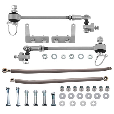 Steering Crossover Kit Sway Bar Links 3.5-6" Lift for 1984-2001 Jeep ...
