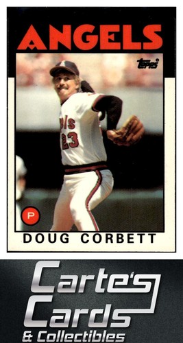 Doug Corbett 1986 Topps Tiffany #234 California Angels | eBay
