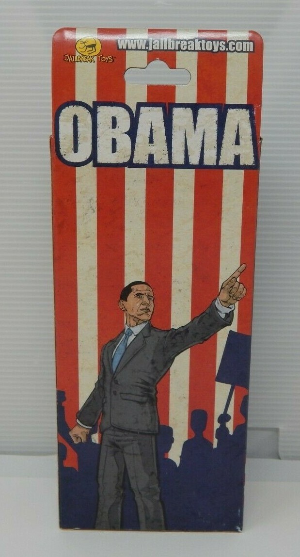 BARACK OBAMA ACTION FIGURE 6"Action Figure Jailbreak Toys President NIB ...