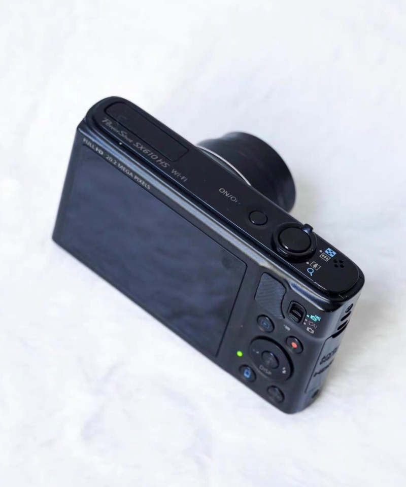 Canon Digital Camera PowerShot SX610 HS Black Optical 18x Zoom-90%new ...