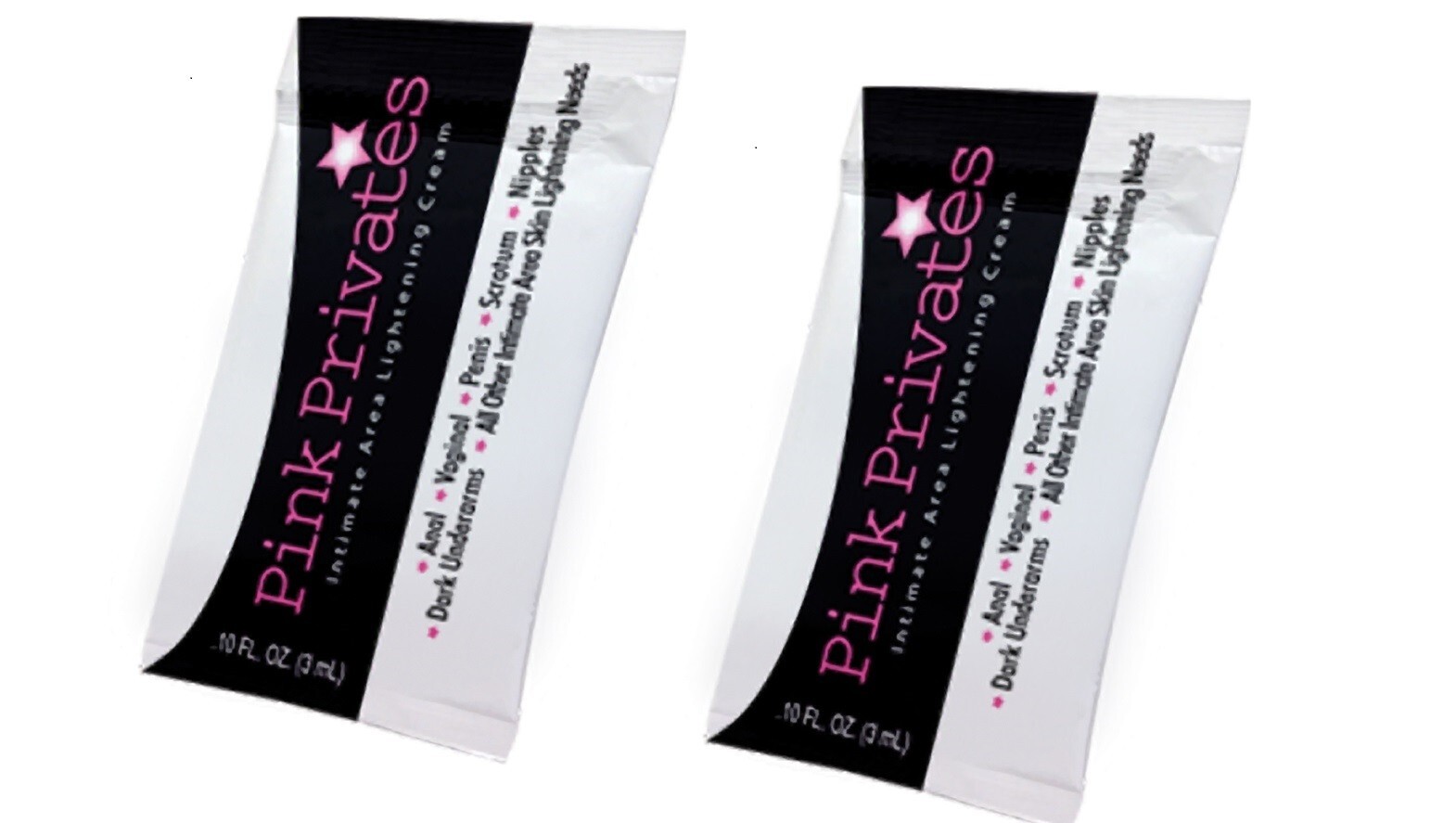 Pink Privates | Intimate Skin Lightening Cream | 3ml Foil (Set 2) Body ...