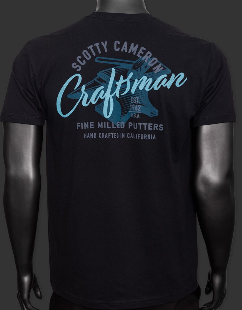Scotty Cameron - T Shirt - Craftsman - Black | eBay