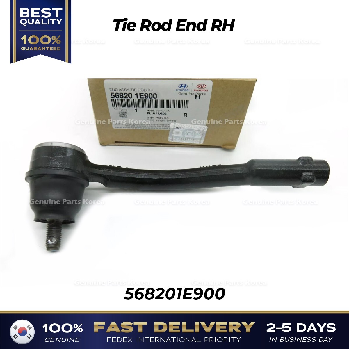 ⭐Genuine⭐ Tie Rod End RH 568201E900 for Hyundai Accent | eBay
