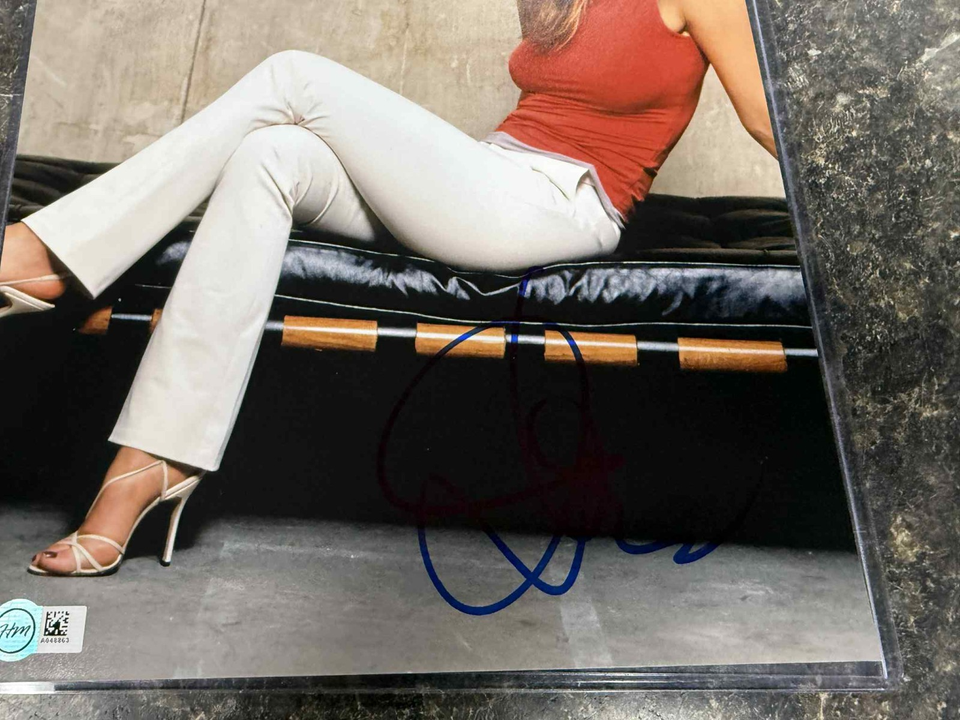 **NICE** Jennifer Aniston Signed Autograph 8x10 "Friends" Photo w/ H.M ...