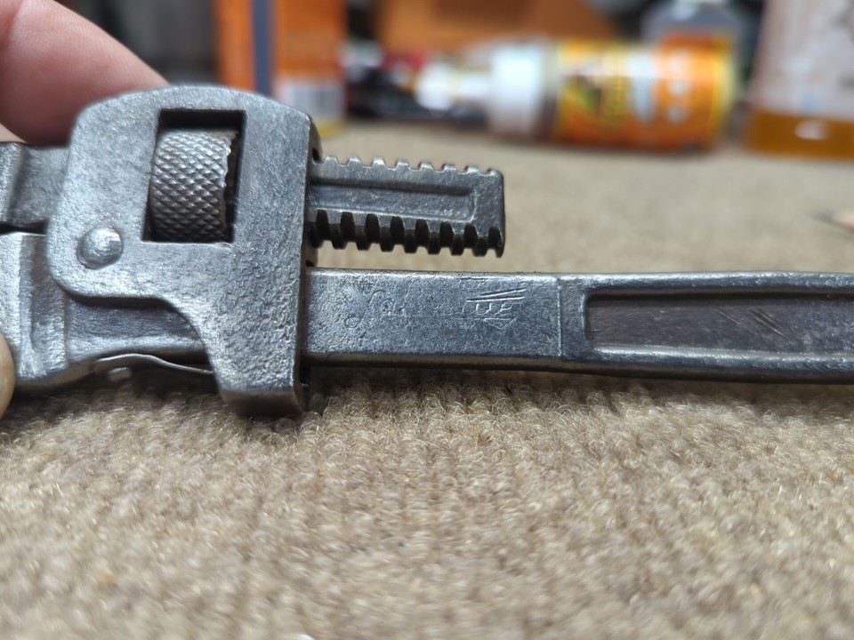 Vintage 7-in Lakeside Pipe Wrench | eBay UK