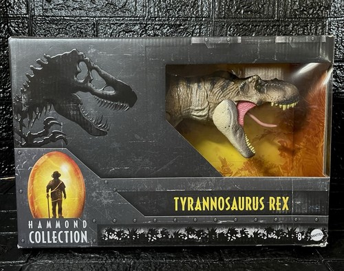 Mattel Jurassic Park Hammond Collection Tyrannosaurus (T-Rex) Action ...