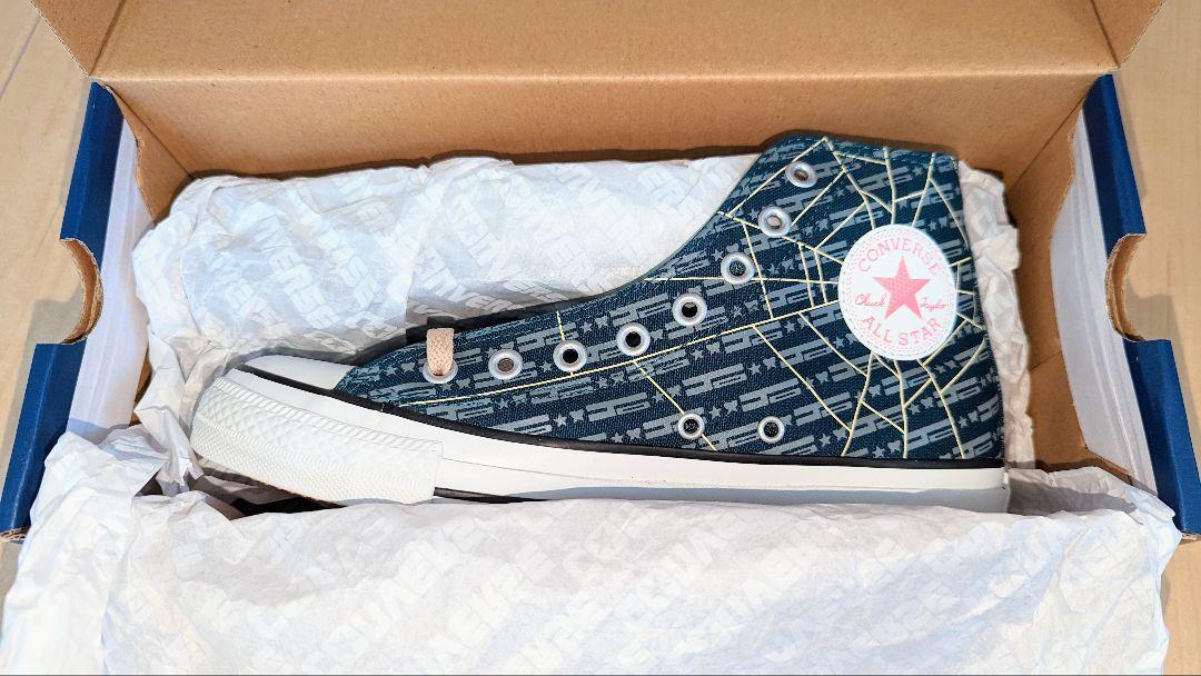 Converse x JoJo ALL STAR HI "JOLYNE CUJOH" Stone Ocean US6H-11H w/Charm ...