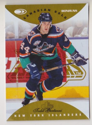 96-97 Donruss Canadian Ice Todd Bertuzzi /150 GOLD NY Islanders 1996 | eBay