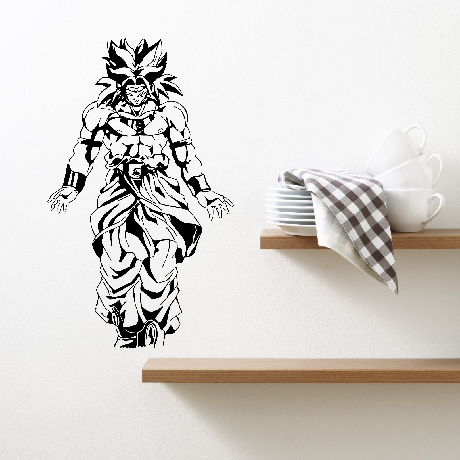 Vinyl Decal Wall Sticker Dragon Ball z Broly Anime Japanese Cartoon Art ...