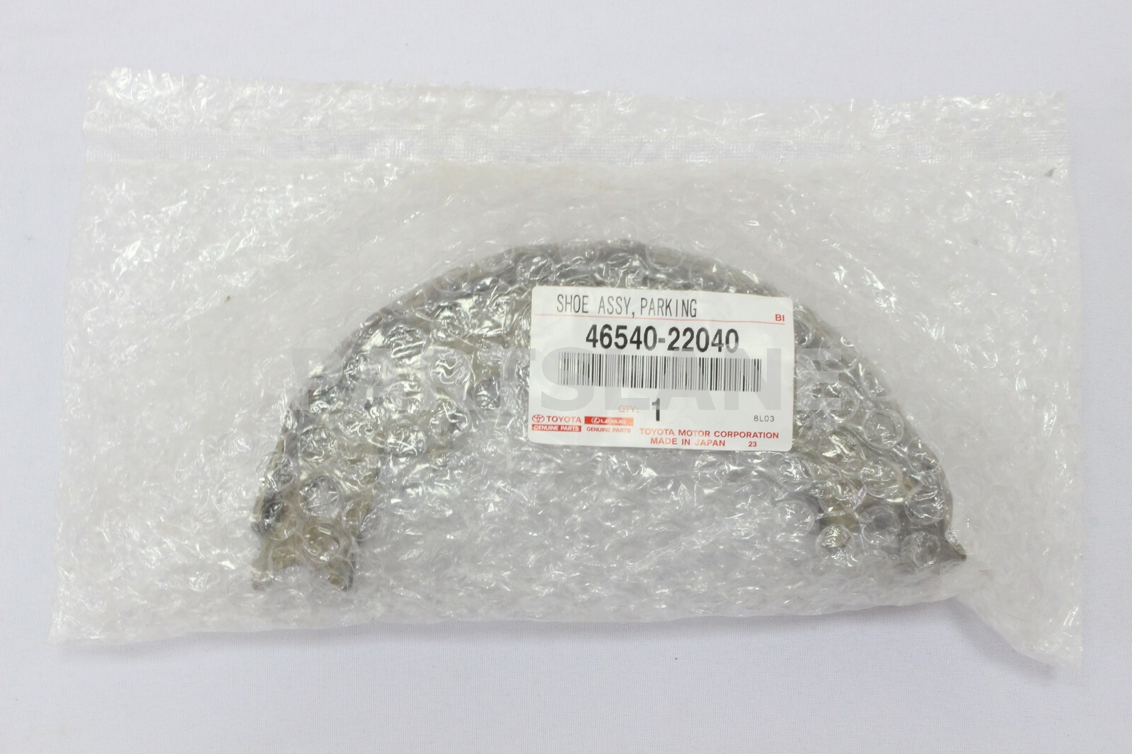 46540-22040 Toyota Shoe ASSY Parking Brake RH or Center No.1 4654022040 ...