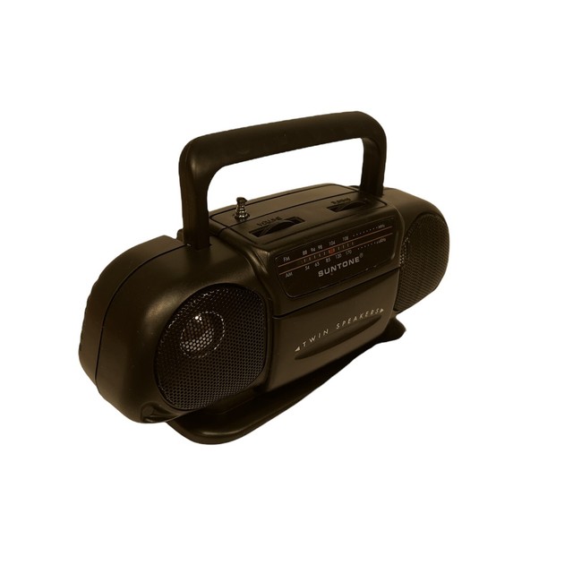 Vintage Suntone Portable Mini Boombox Radio Twin Speakers RR2500 for ...