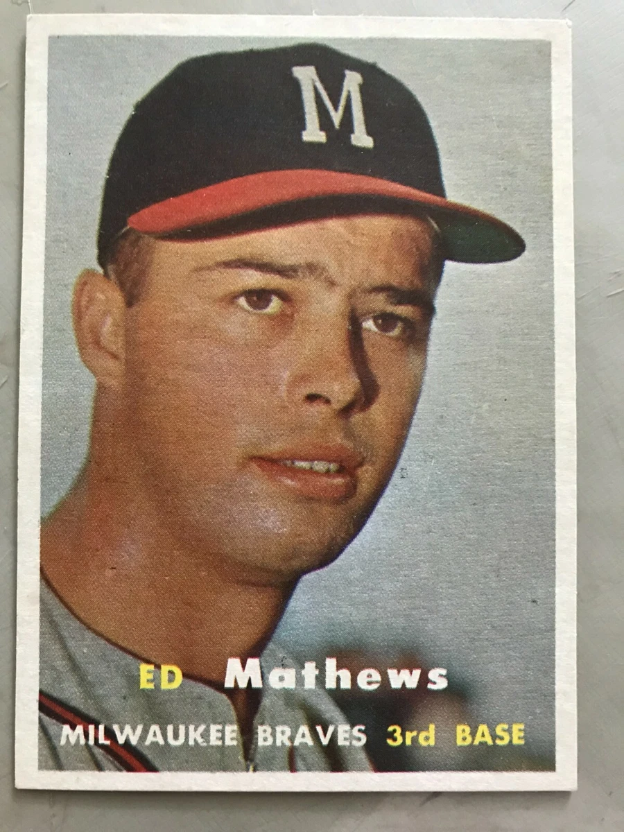 Eddie Mathews Rookie Card