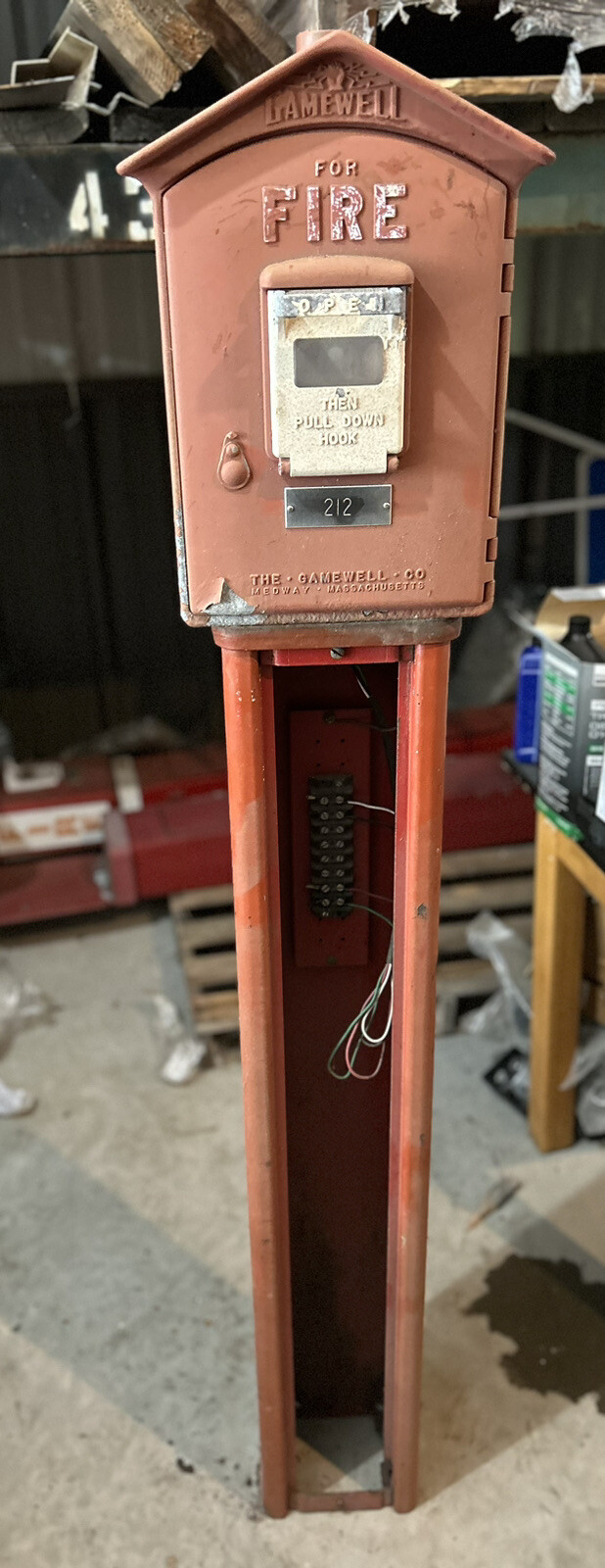 1900s Gamewell Fire Alarm Telegraph Call Box, Antique, Can Ship, | eBay