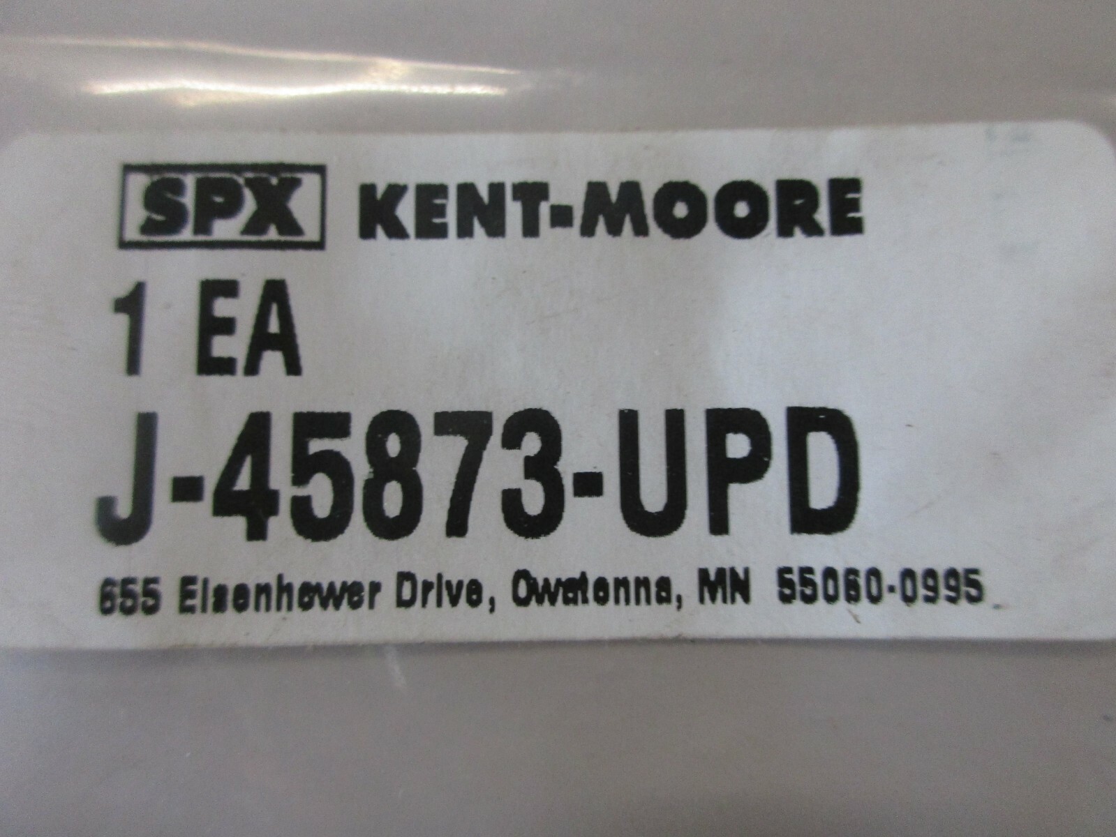 KENT MOORE TOOL J-45873-UPD FUEL RETURN QUANTITY TEST KIT LABEL SET ...