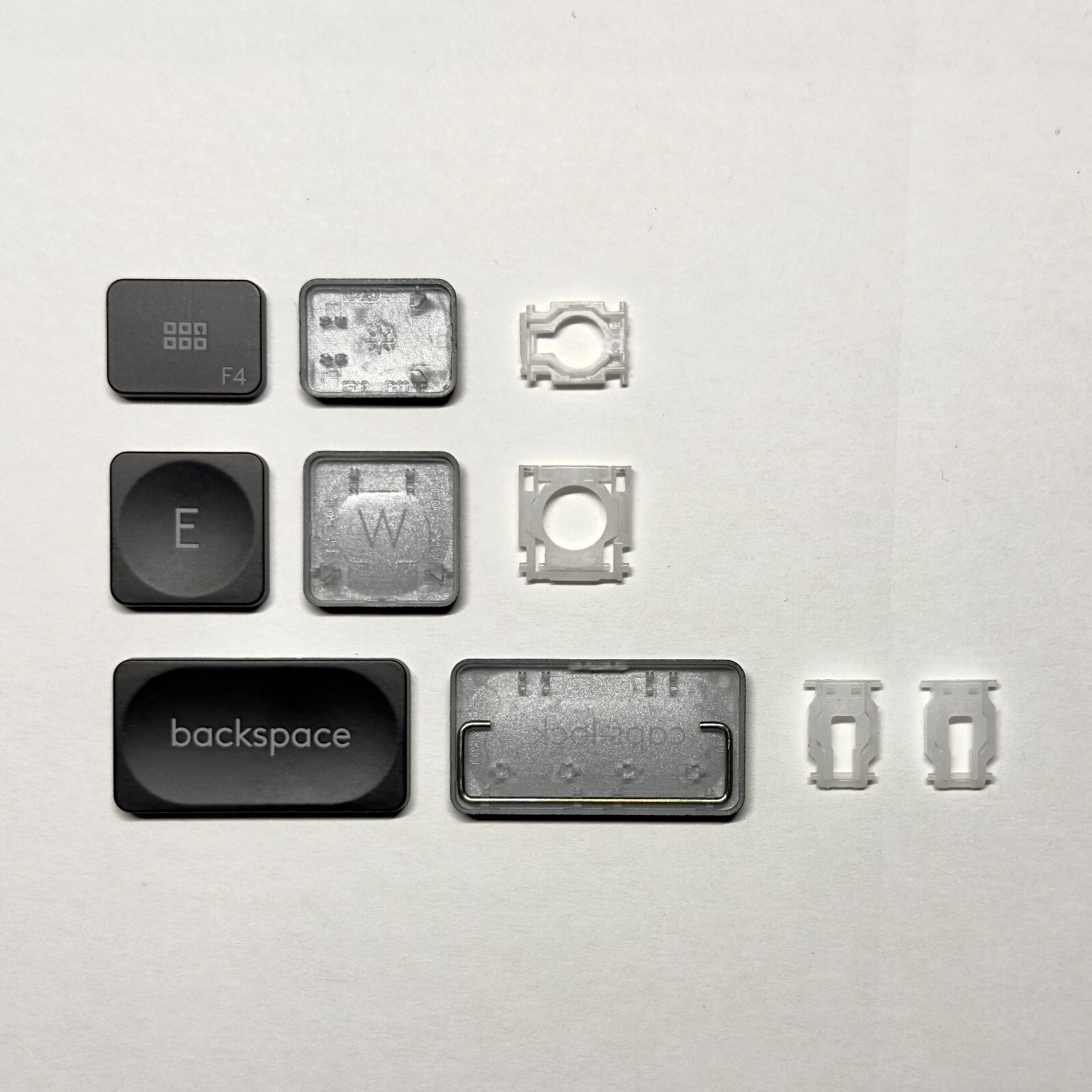 Logitech MX Keys - (1) Single OEM Replacement Key Cap and Hinge